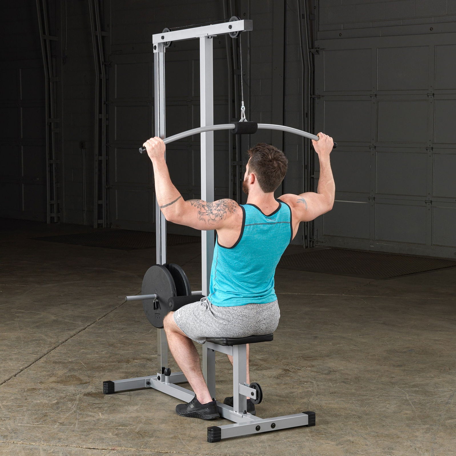 Powerline - Lat/Row PLM180X - POWERLINE LAT WITH LOW ROW — Home Gyms HQ